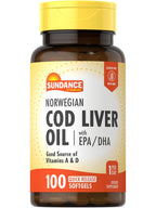 Sundance cod liver oil softgels