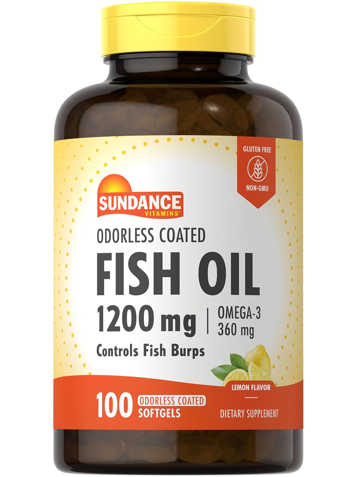 Sundance fish oil softgels for health