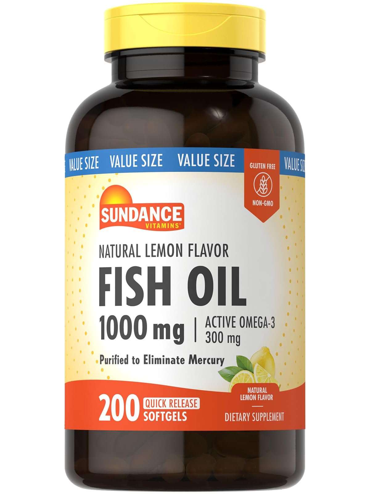 Sundance fish oil softgels for health