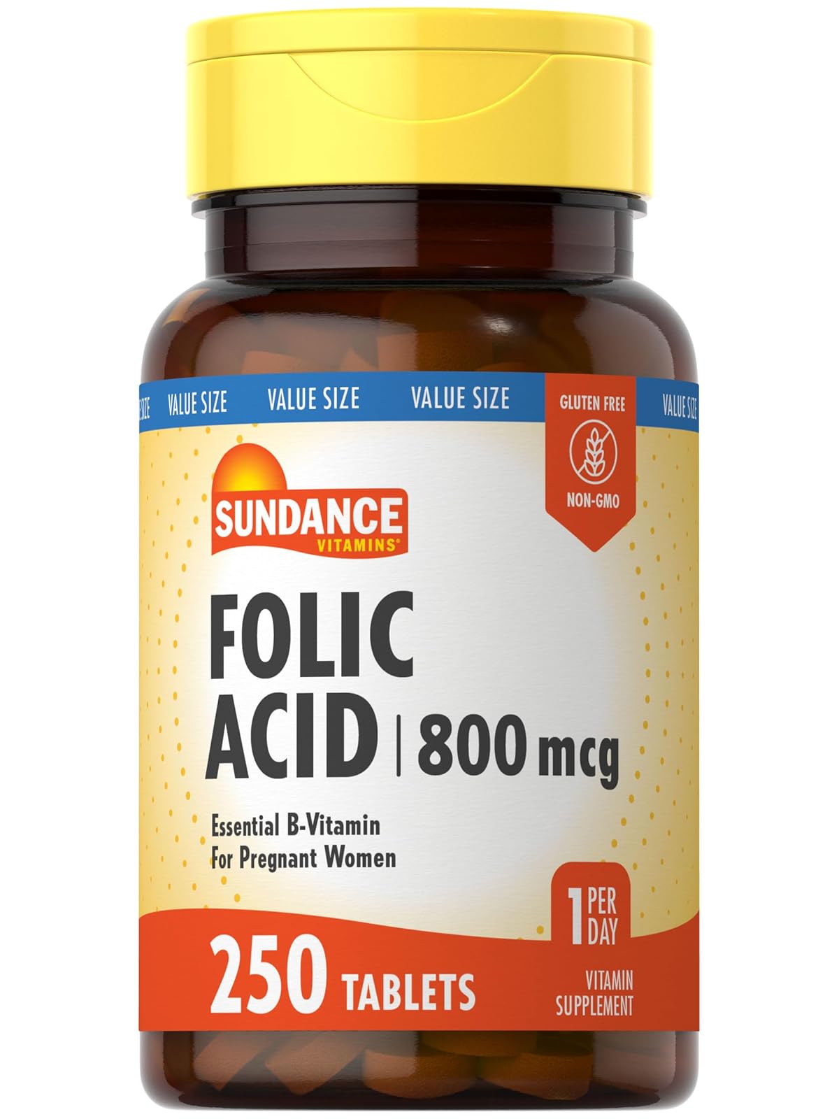 Sundance folate and folic acid tablets