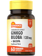 Sundance ginkgo biloba capsules for memory