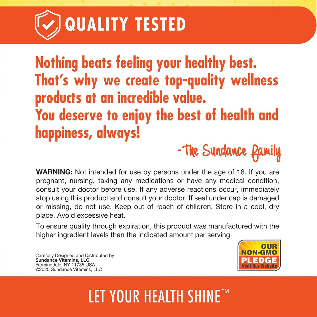 Sundance herbal elderberry gummies 60 count