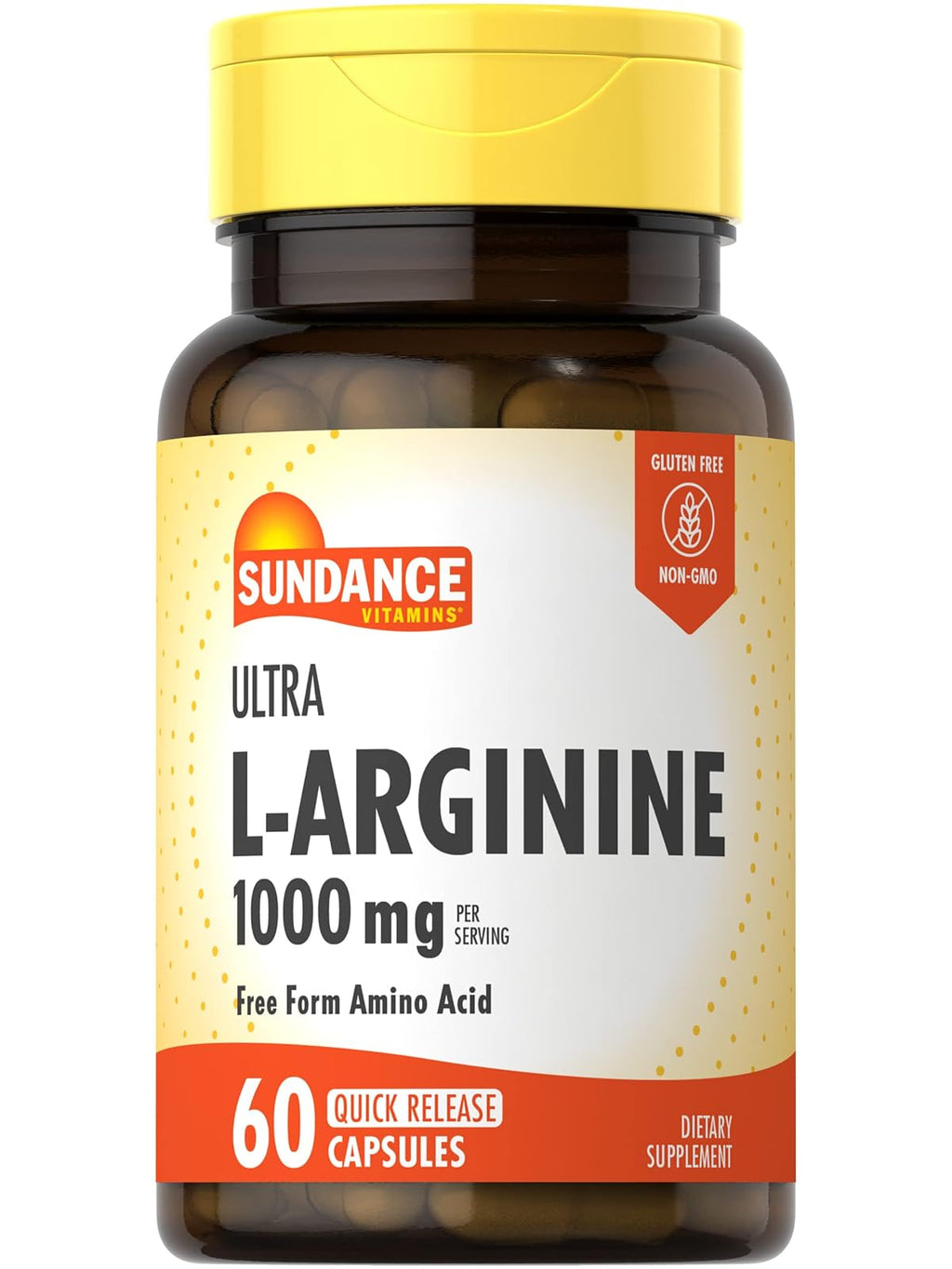 Sundance l-arginine 1000 mg capsules