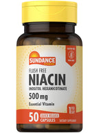 Sundance Niacin 500 mg capsules