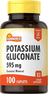 Sundance potassium gluconate caplets