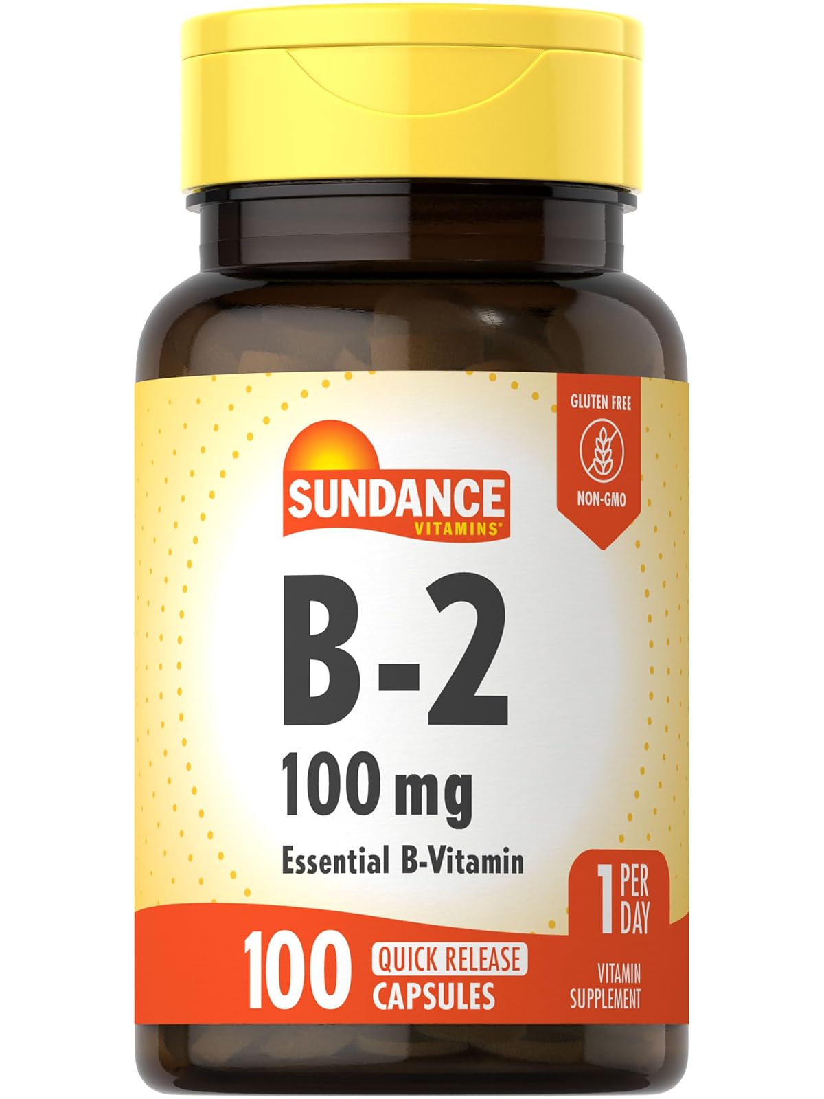 Sundance Vitamin B-2 100 mg capsules