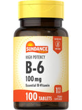 Sundance Vitamin B-6 supplement benefits