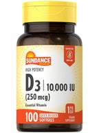 Sundance Vitamin D3 softgels for immunity