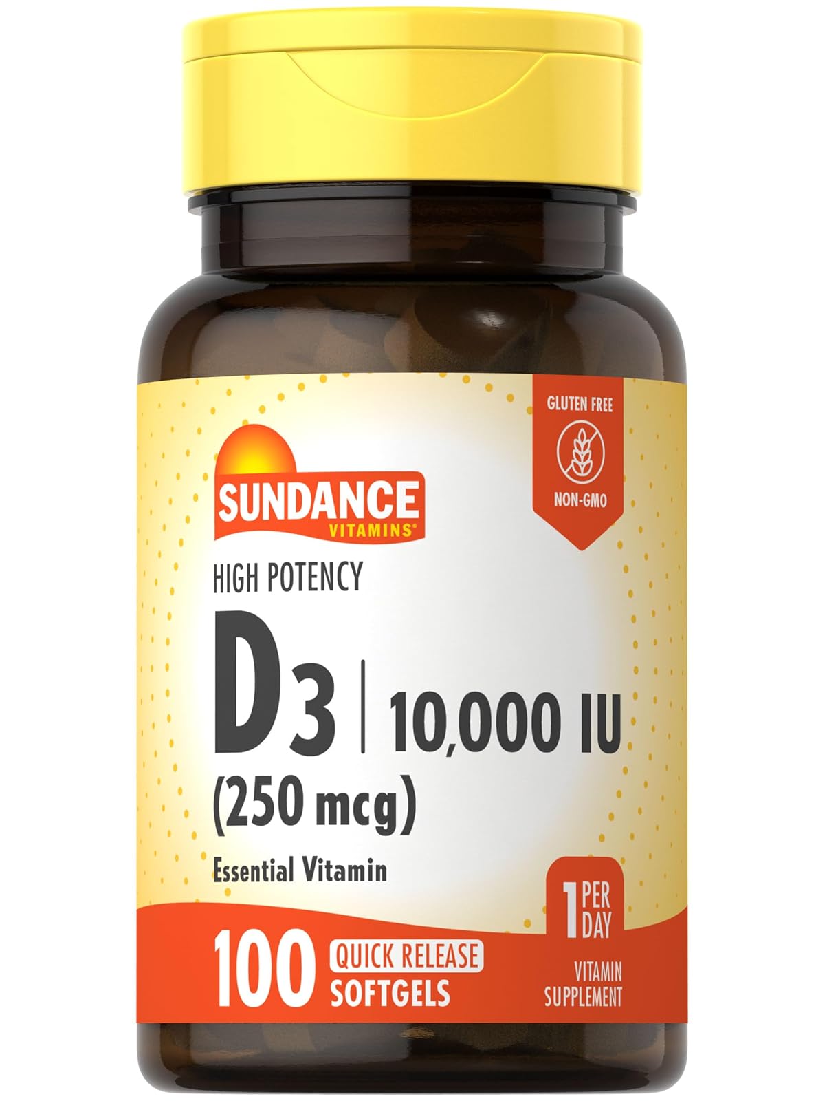 Sundance Vitamin D3 softgels for immunity