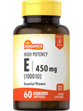 Sundance vitamin E softgels for skin health