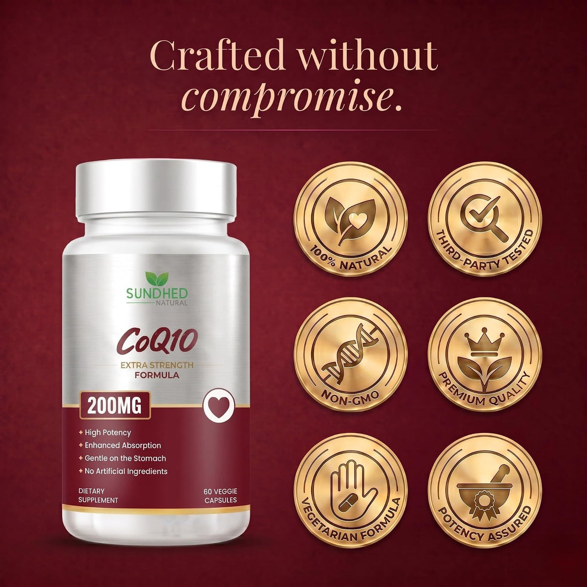 Sundhed CoQ10 for active lifestyle