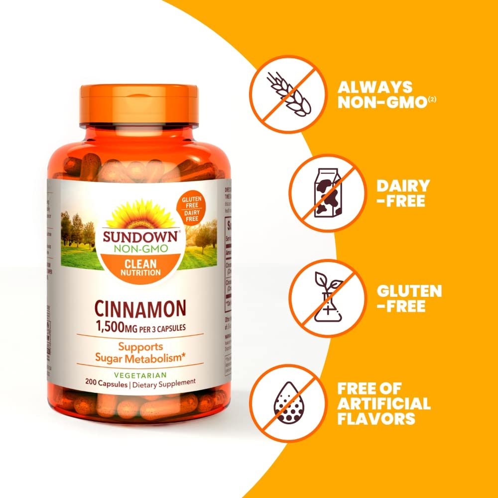 Sundown cinnamon for antioxidant benefits