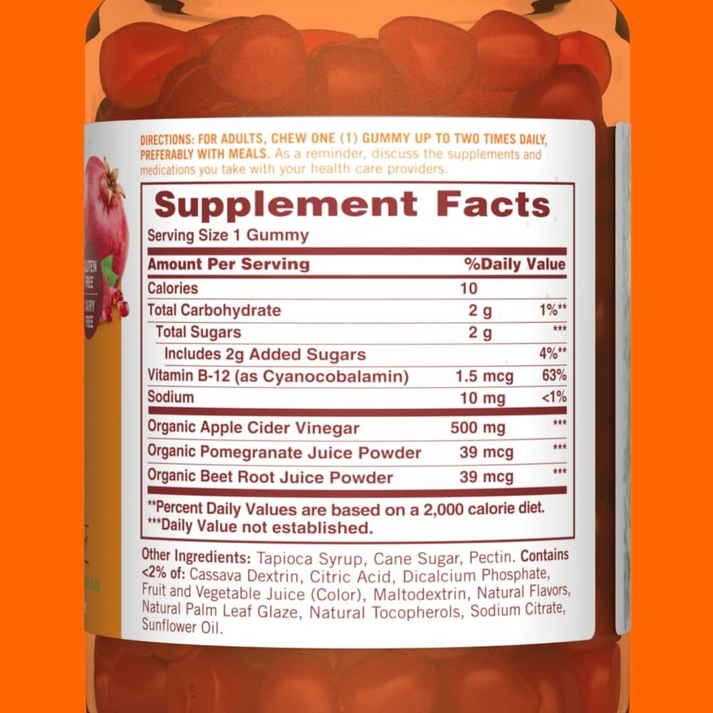 Sundown gummies for healthy gut support