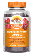 Sundown magnesium citrate gummies raspberry