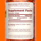 Sundown Vitamin D3 supports mood balance
