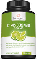 Sunergetic bergamot capsules for cholesterol support
