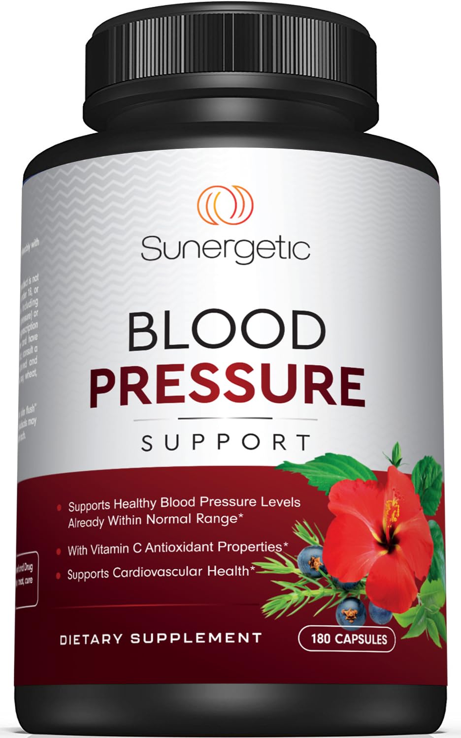 Sunergetic blood pressure support capsules