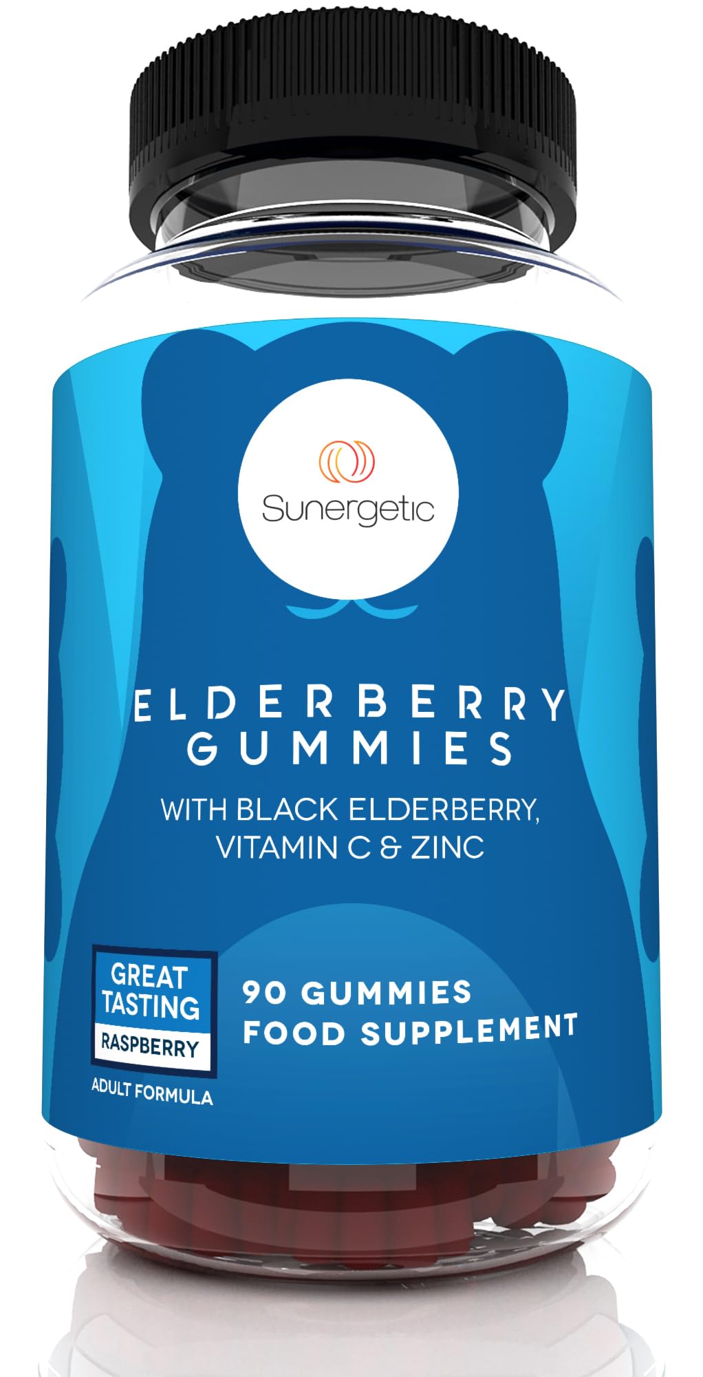 Sunergetic elderberry gummies for immunity