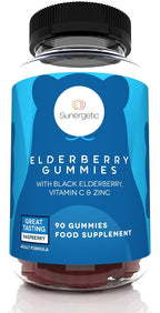 Sunergetic elderberry gummies for immunity
