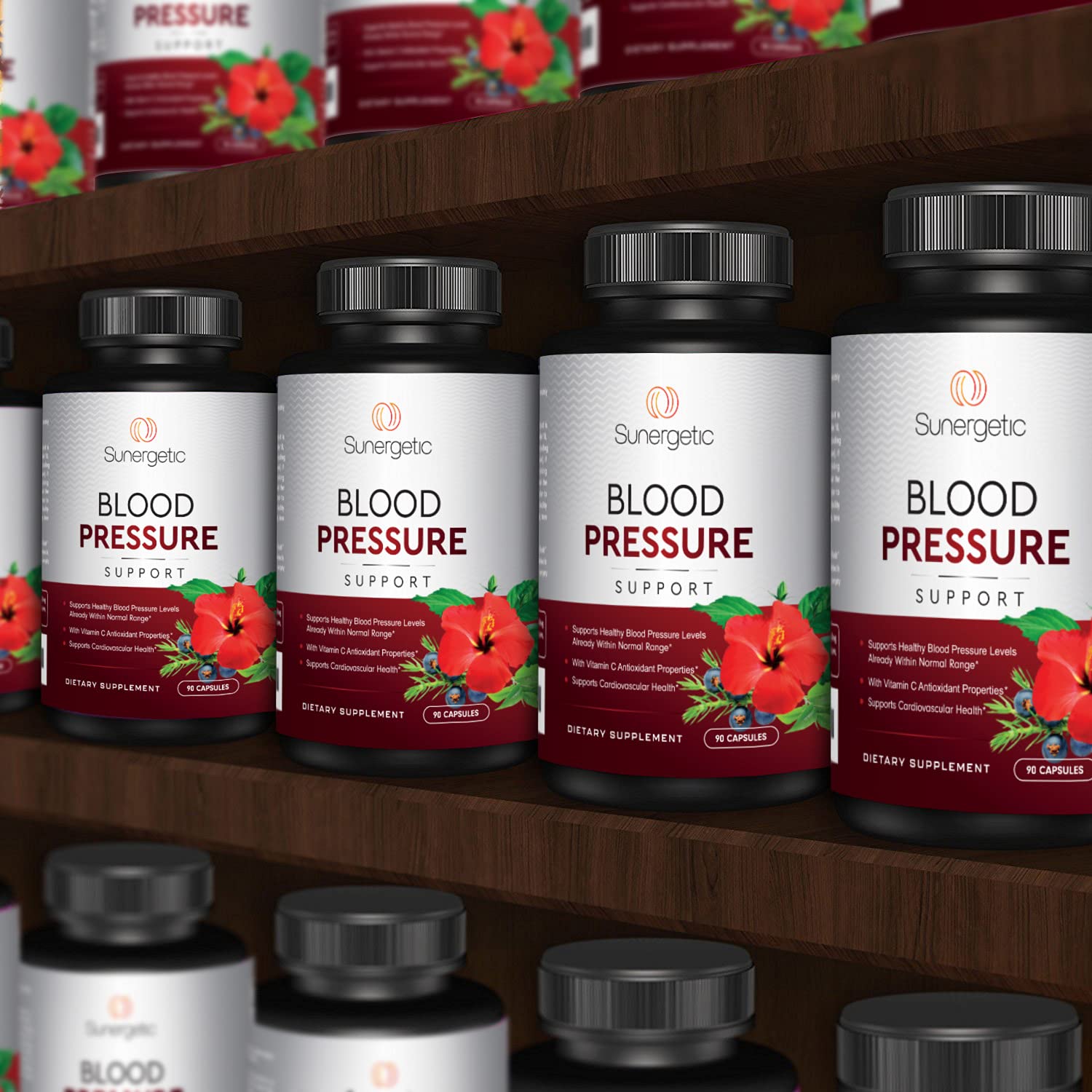 Sunergetic hawthorn supplement for vitality