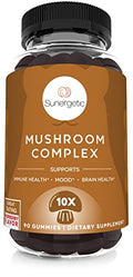 Sunergetic mushroom gummies for immunity