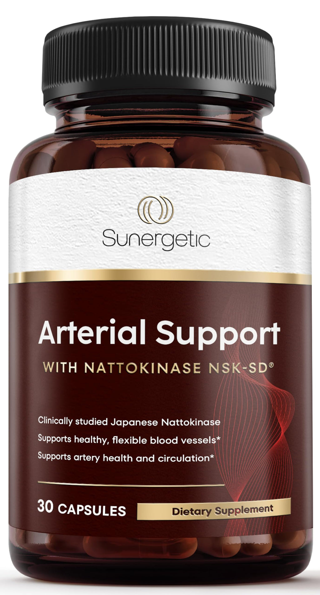 Sunergetic nattokinase for heart health
