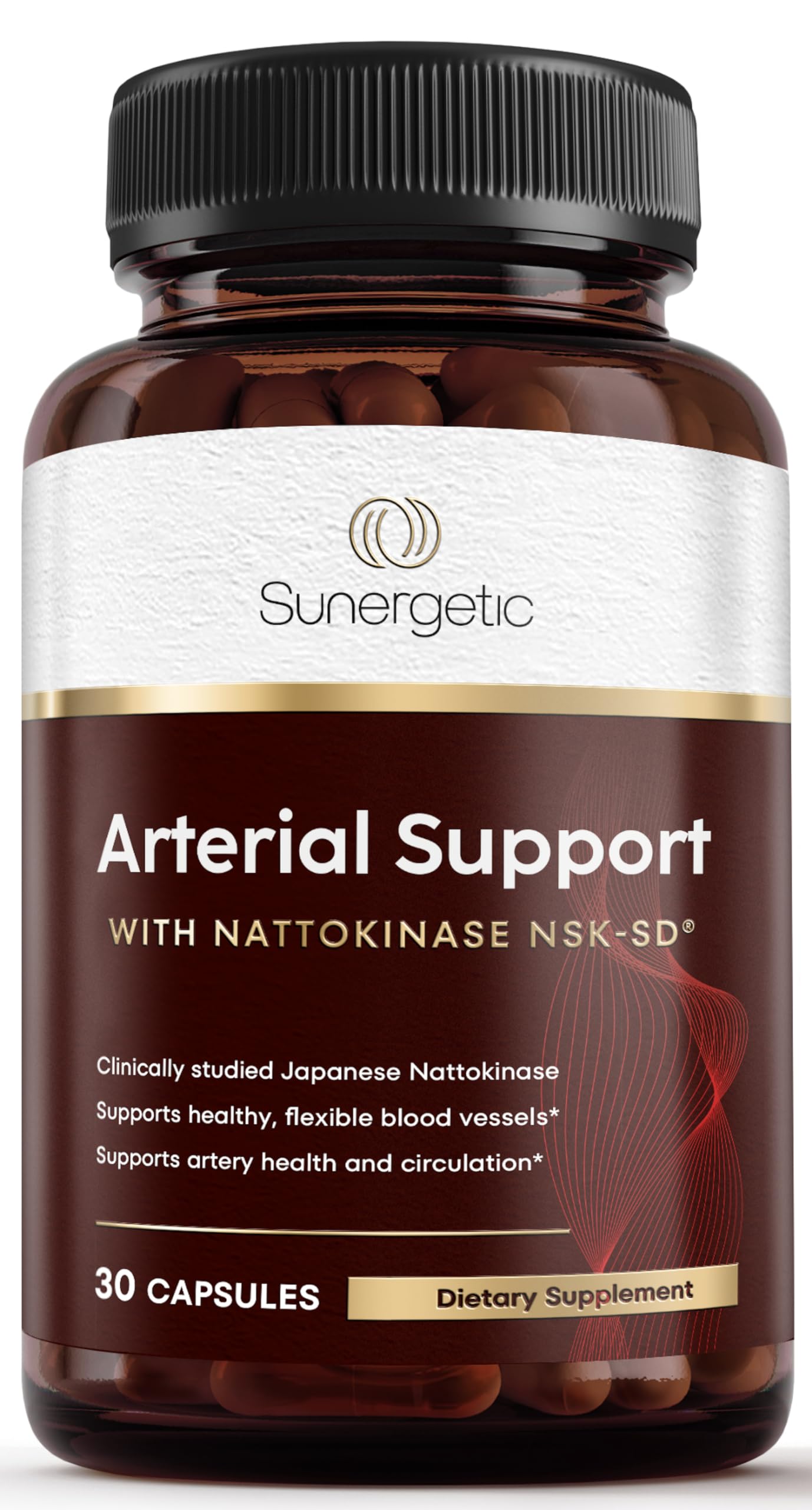 Sunergetic nattokinase for heart health