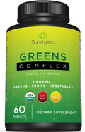 Sunergetic organic greens superfood tablets