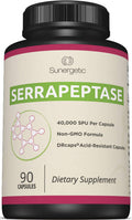 Sunergetic Serrapeptase digestive enzymes capsules