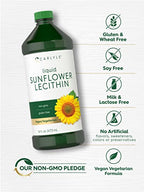 Sunflower lecithin liquid for smoothies