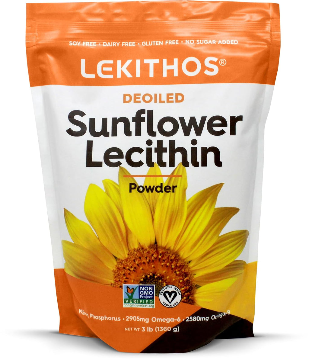 Sunflower lecithin powder for baking