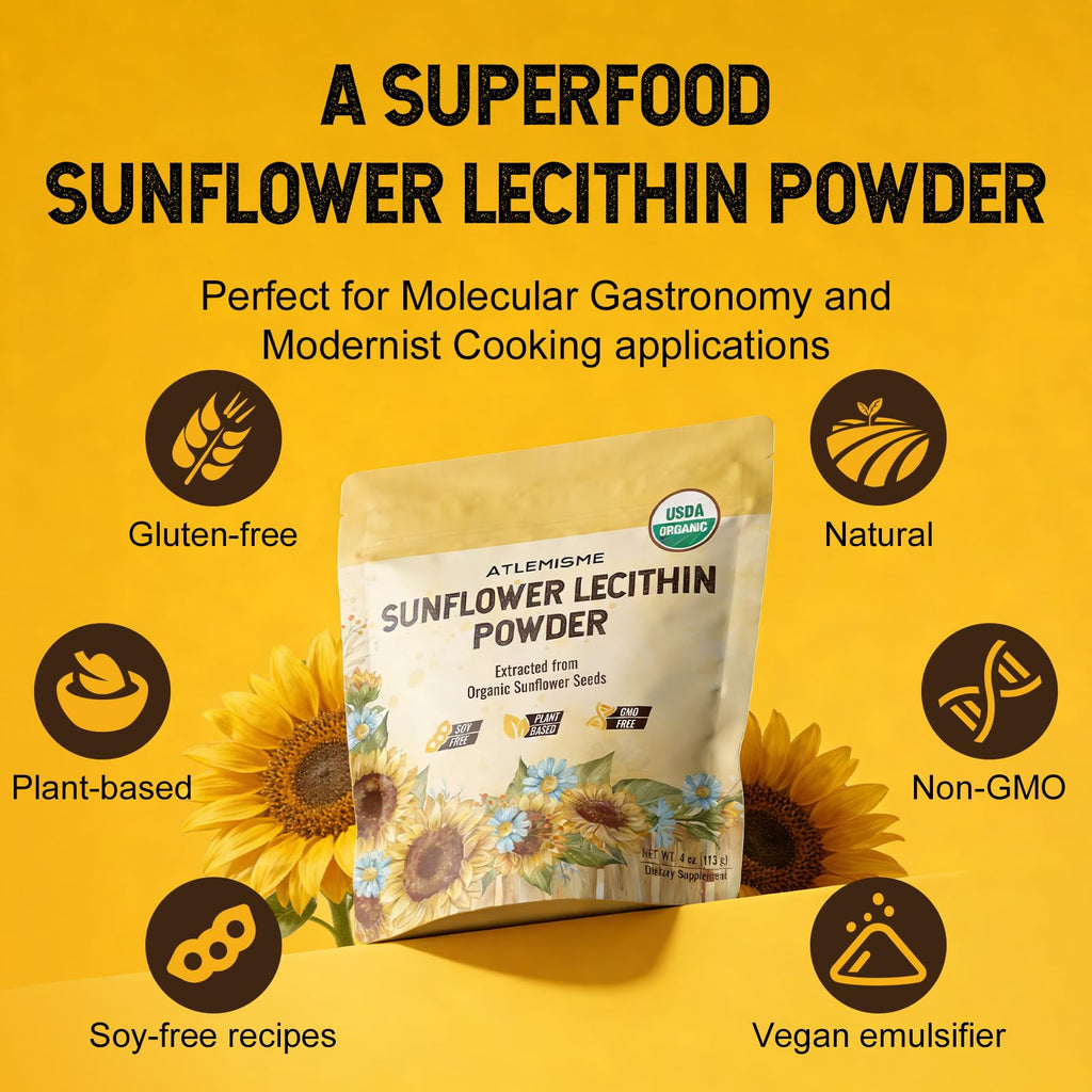 sunflower lecithin powder for smoothies