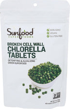 Sunfood chlorella tablets for energy