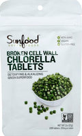 Sunfood chlorella tablets for multivitamins
