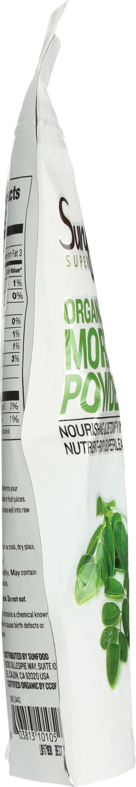 Sunfood organic moringa for daily wellness