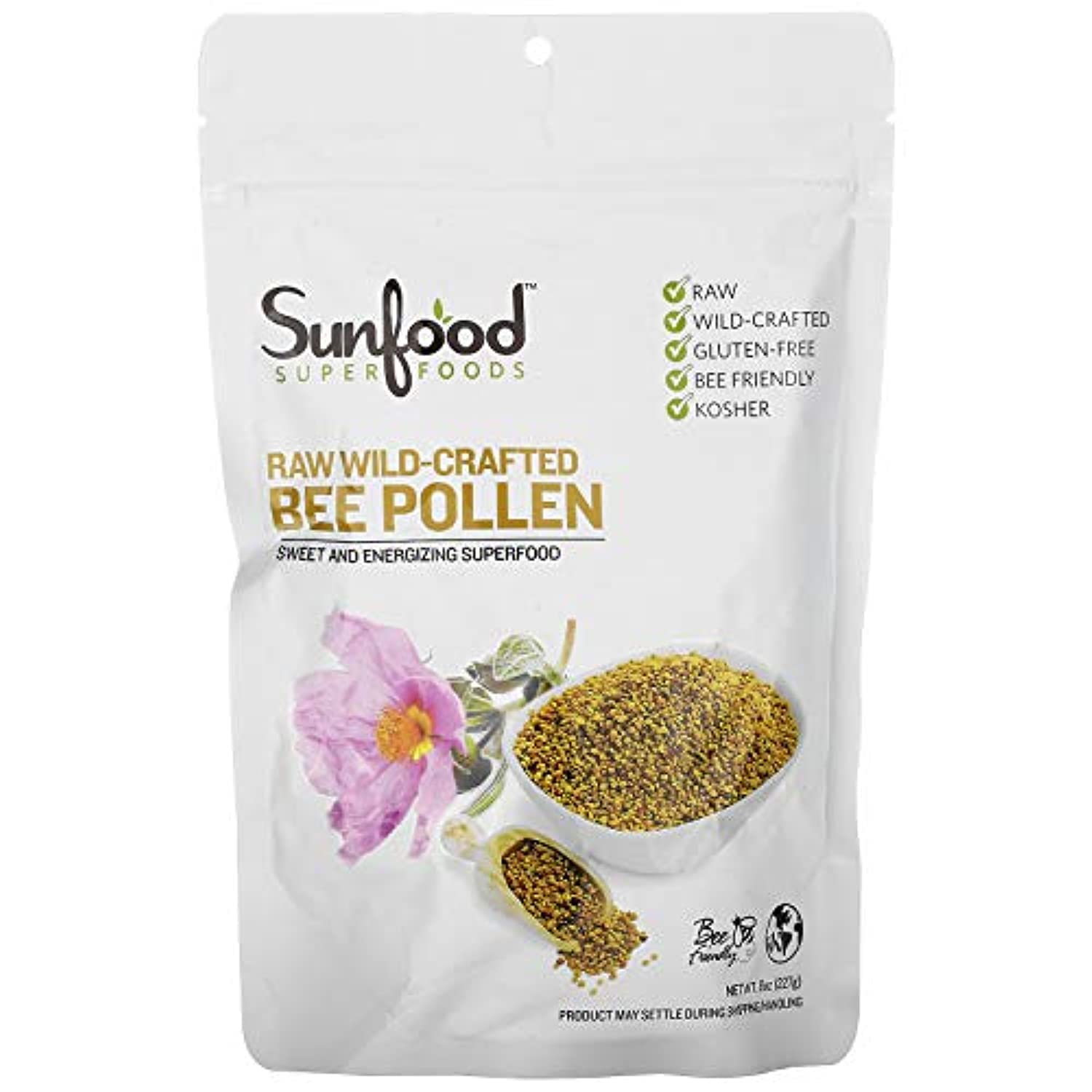 Sunfood raw bee pollen benefits