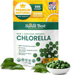 Sunlit chlorella tablets for energy
