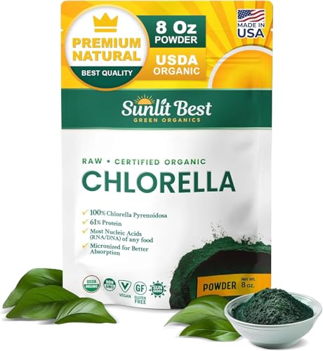 Sunlit organic chlorella powder benefits