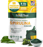 Sunlit organic spirulina powder benefits