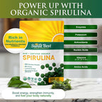 Sunlit spirulina for immune support