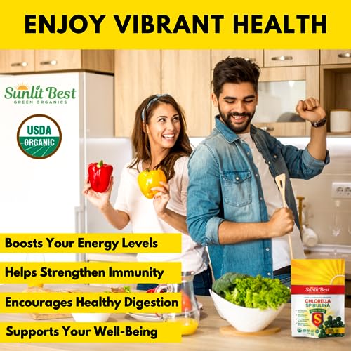Sunlit Super spirulina for daily wellness