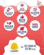 SUNNY SAM D3 K2 health benefits