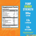 SunnyD flavour pre-workout powder