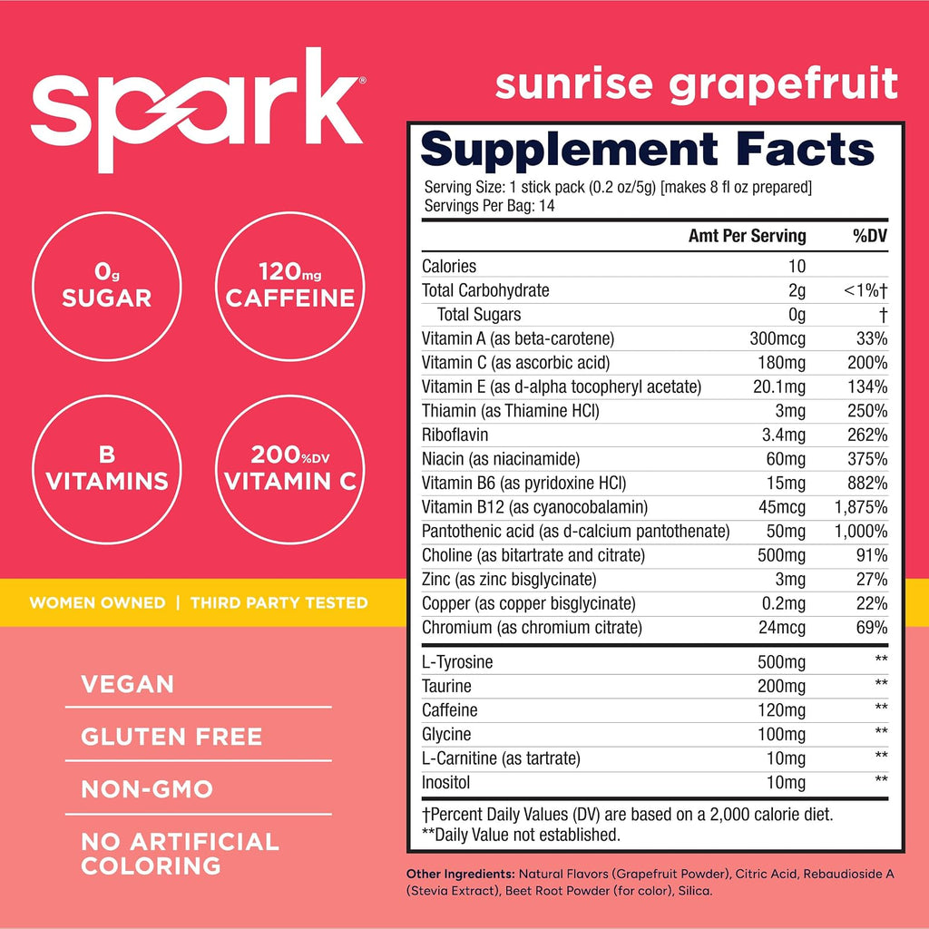 Sunrise grapefruit energy boost