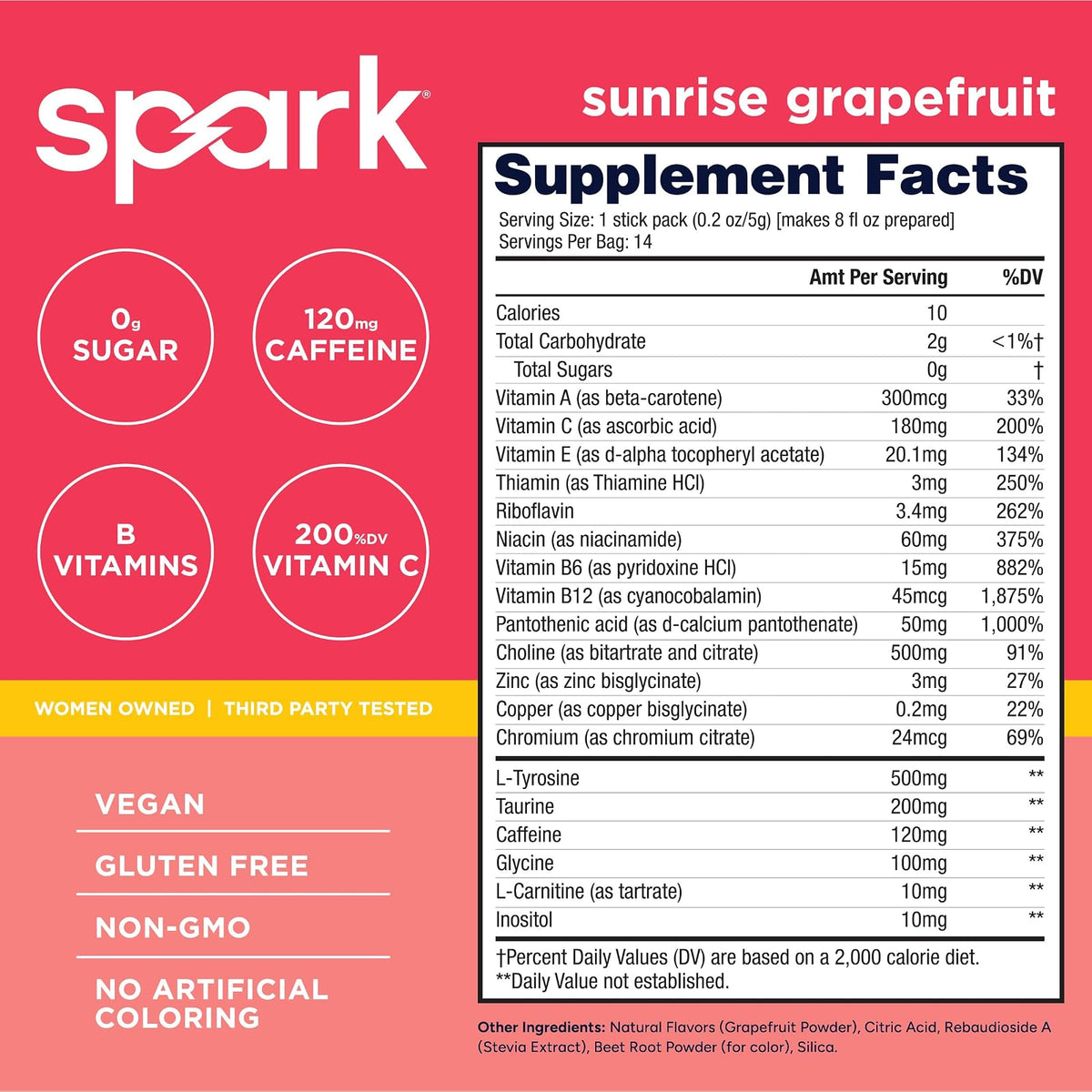 Sunrise grapefruit energy boost