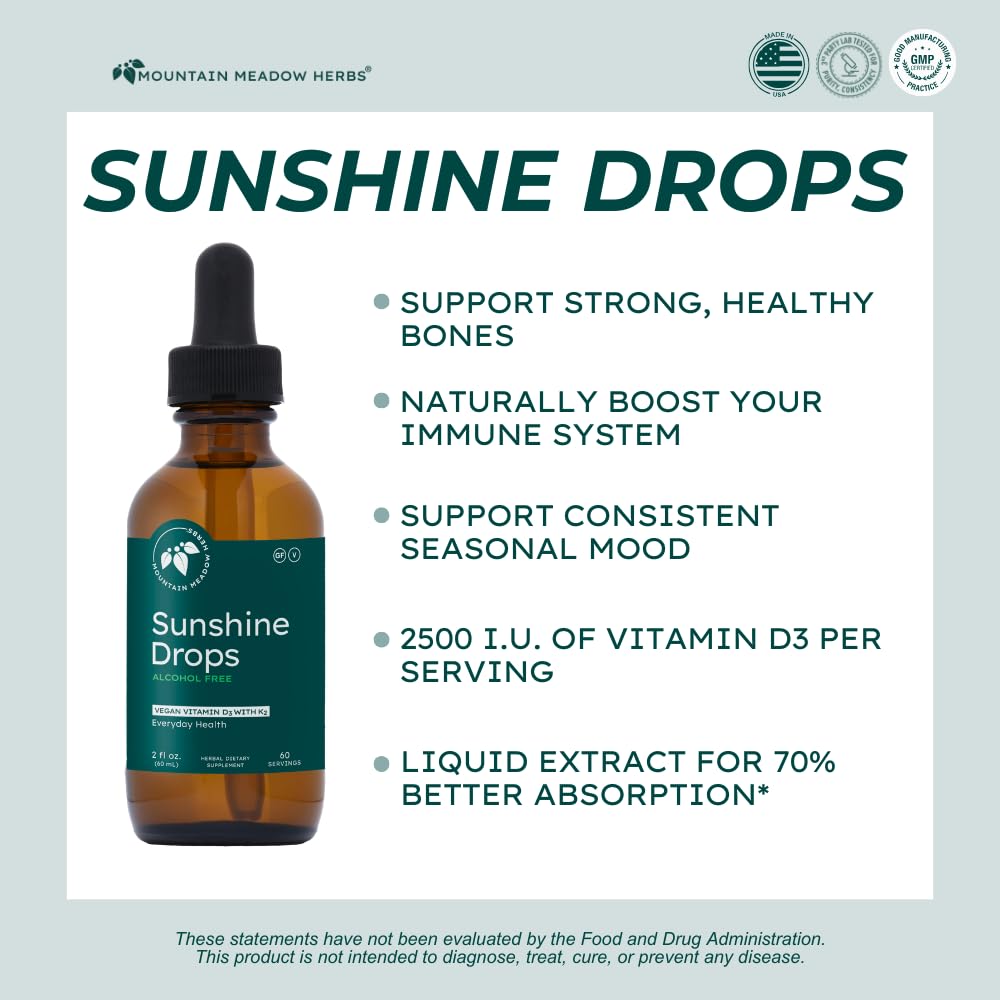 Sunshine Drops for immune support