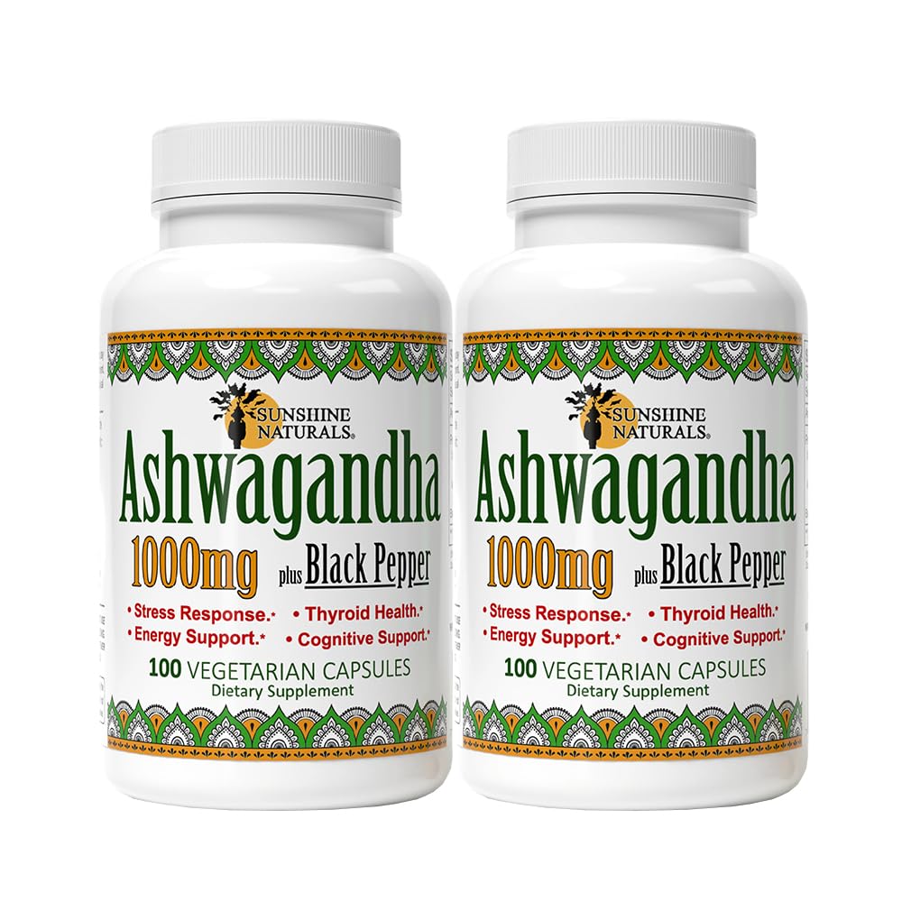 Sunshine Naturals ashwagandha for stress relief