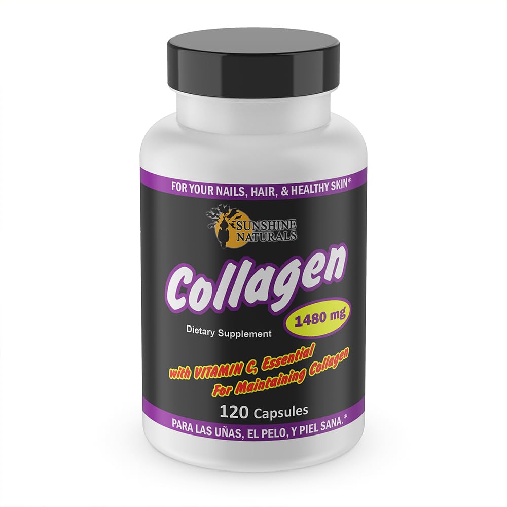 Sunshine Naturals collagen capsules for beauty