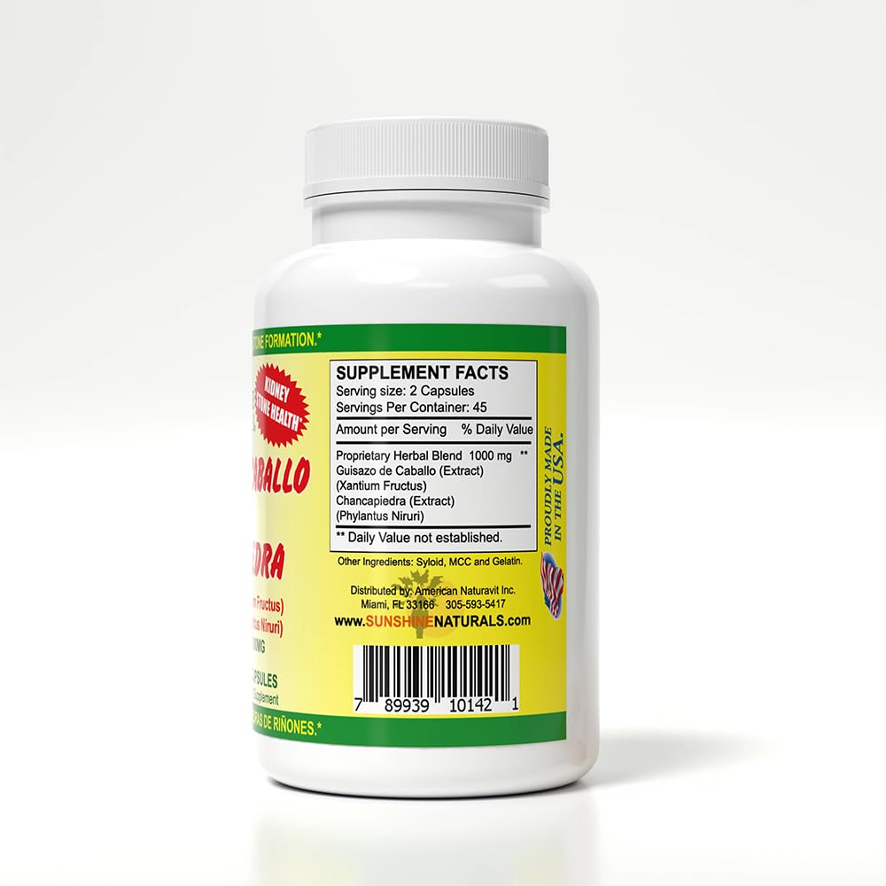 Sunshine Naturals kidney health formula