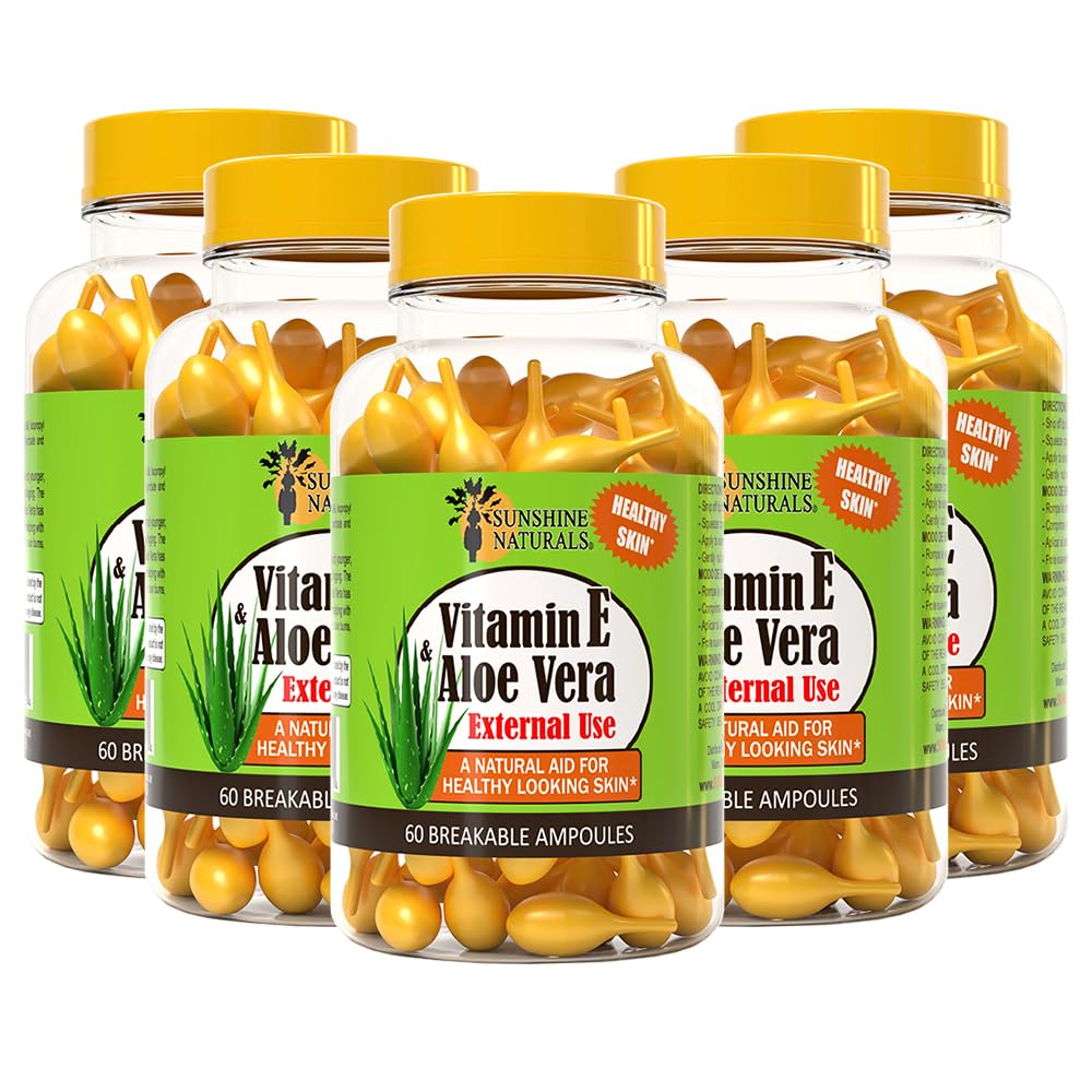 Sunshine Naturals vitamin e moisturizer vials